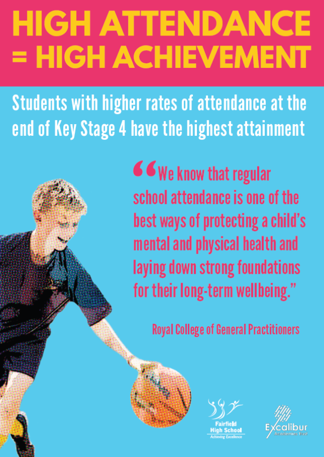 High Attendance = High Achievement: new posters deliver this important ...