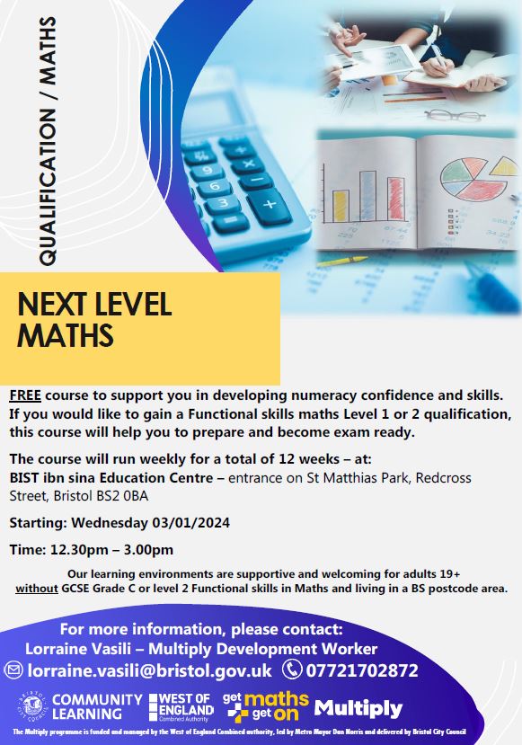 FREE opportunities for adults to improve English & develop Numeracy ...
